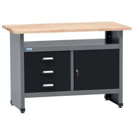 Küpper workbench 12080, 3 drawers, 1 door