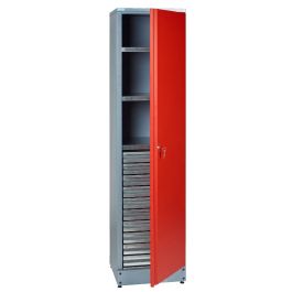 Küpper storage cabinet, model 70790, 1 door, 10 drawers